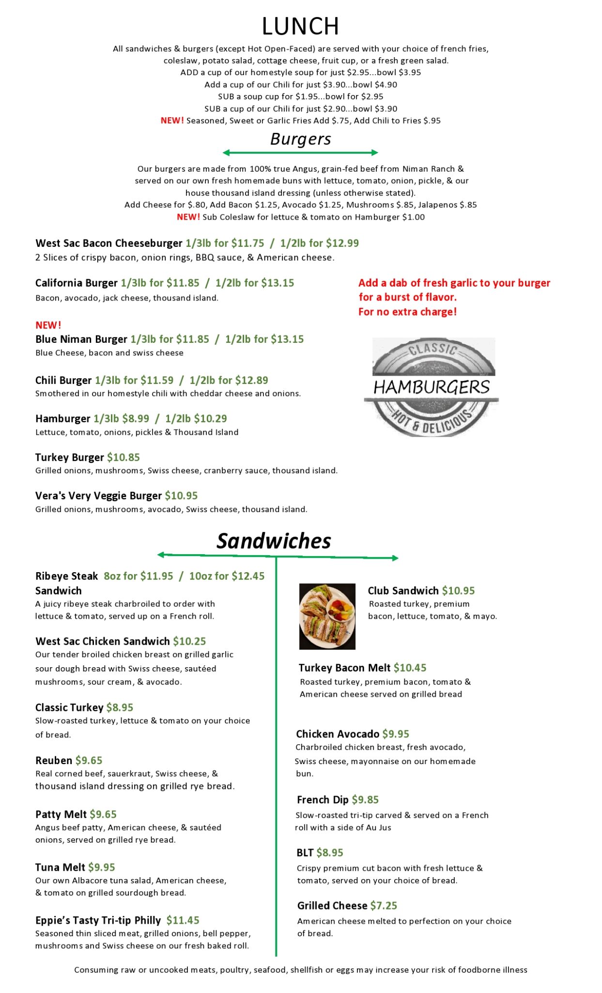Eppies Menus – Eppies West Sacramento