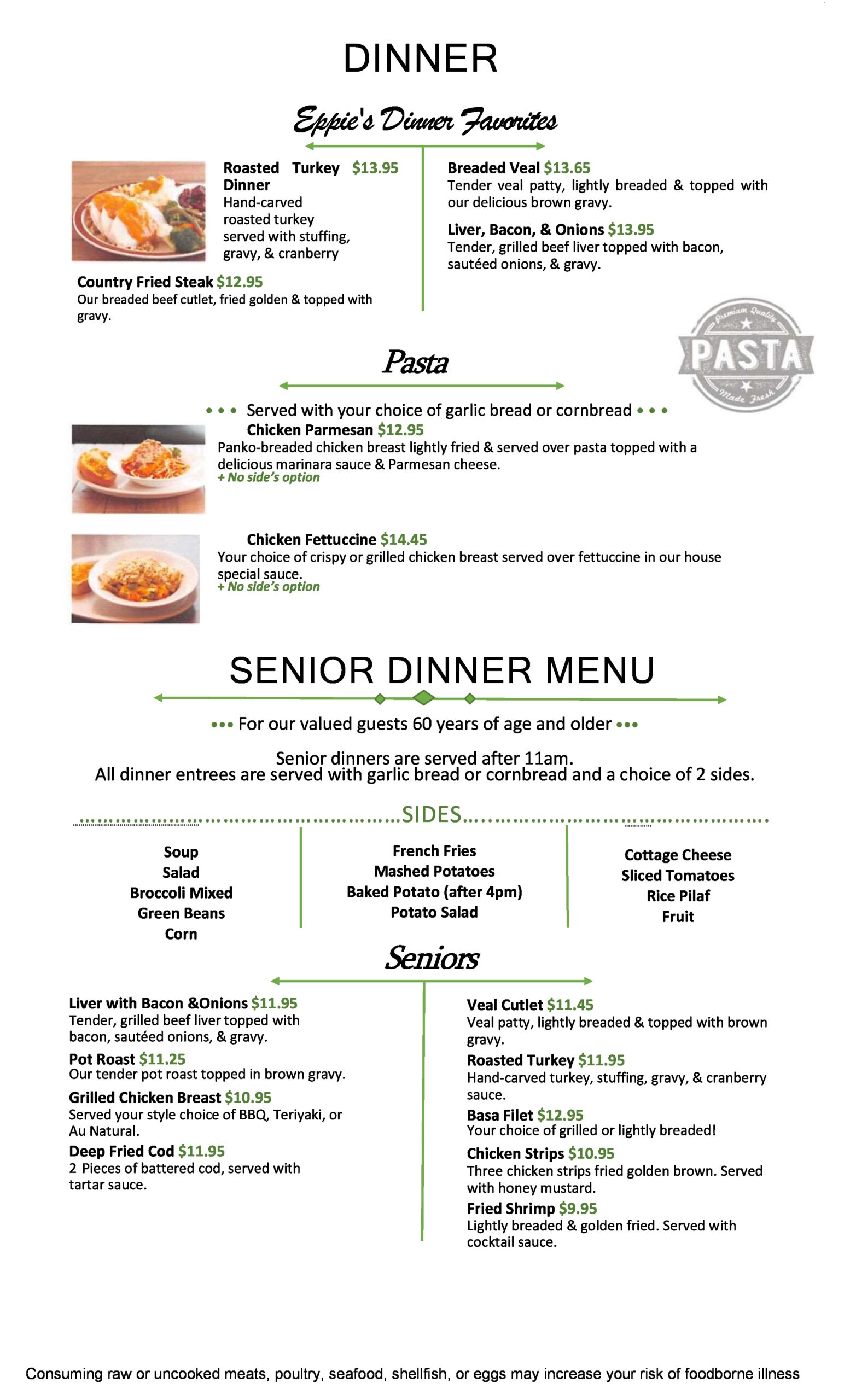 Eppies Menus – Eppies West Sacramento